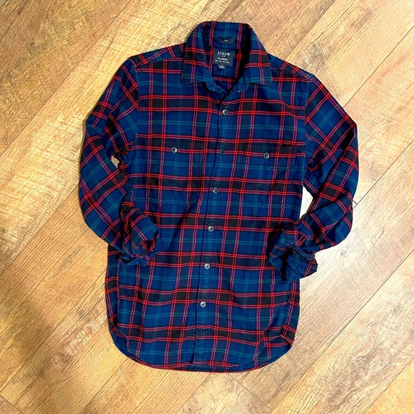 J. Crew | Shirts | J Crew Mens Flannel Shirt | Poshmark